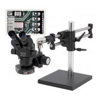 OC White - ProZoom 6.5 Trinoc Microscope – with Heads Up Display & Ring ...