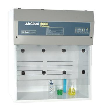 AirClean® Systems - Polypropylene Ductless Fume Hood - Folding Sash ...